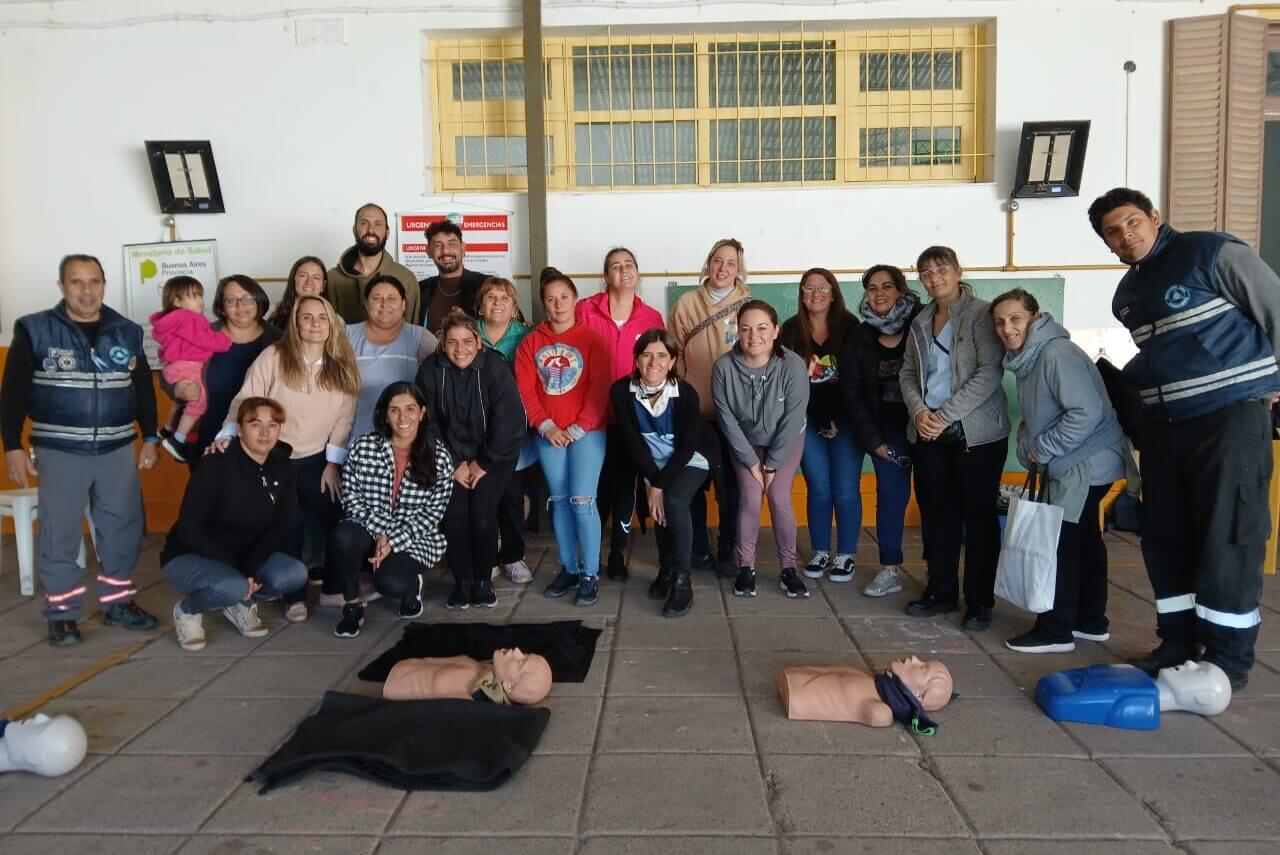 Continúan con las capacitaciones de Defensa Civil en RCP • Diario Núcleo