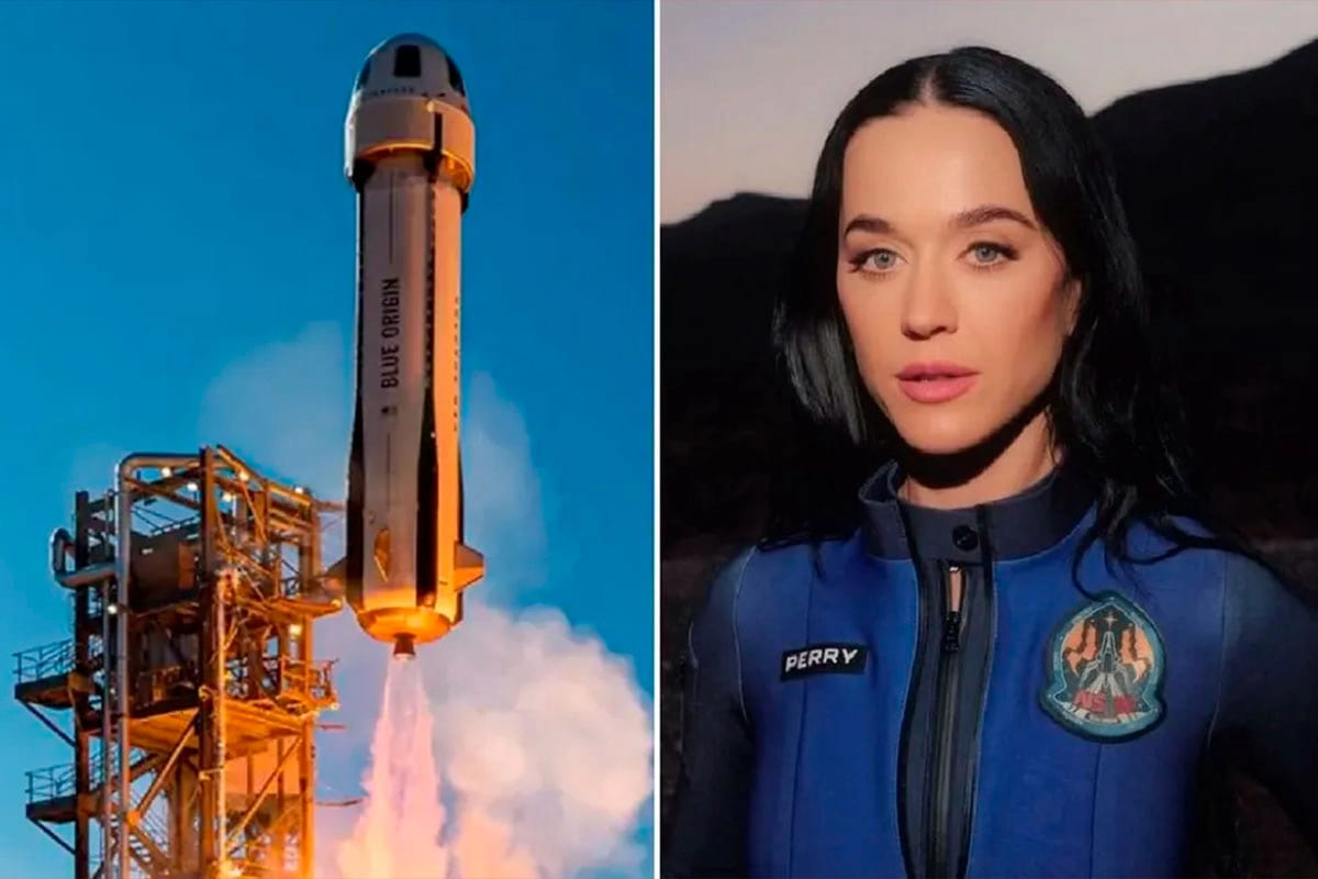 Katy Perry, al espacio: “Quería ser un modelo de coraje y mérito" • Diario Núcleo