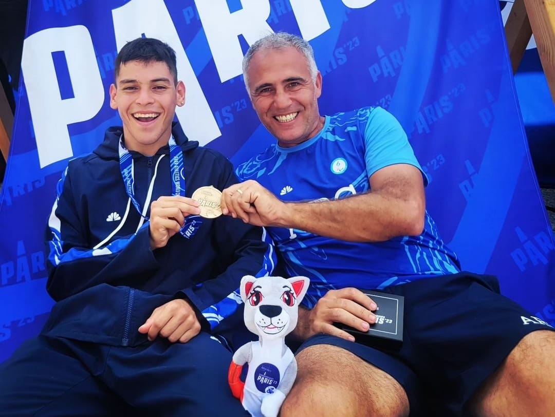 El pergaminense Alexis Chávez brilló en París • Diario Núcleo