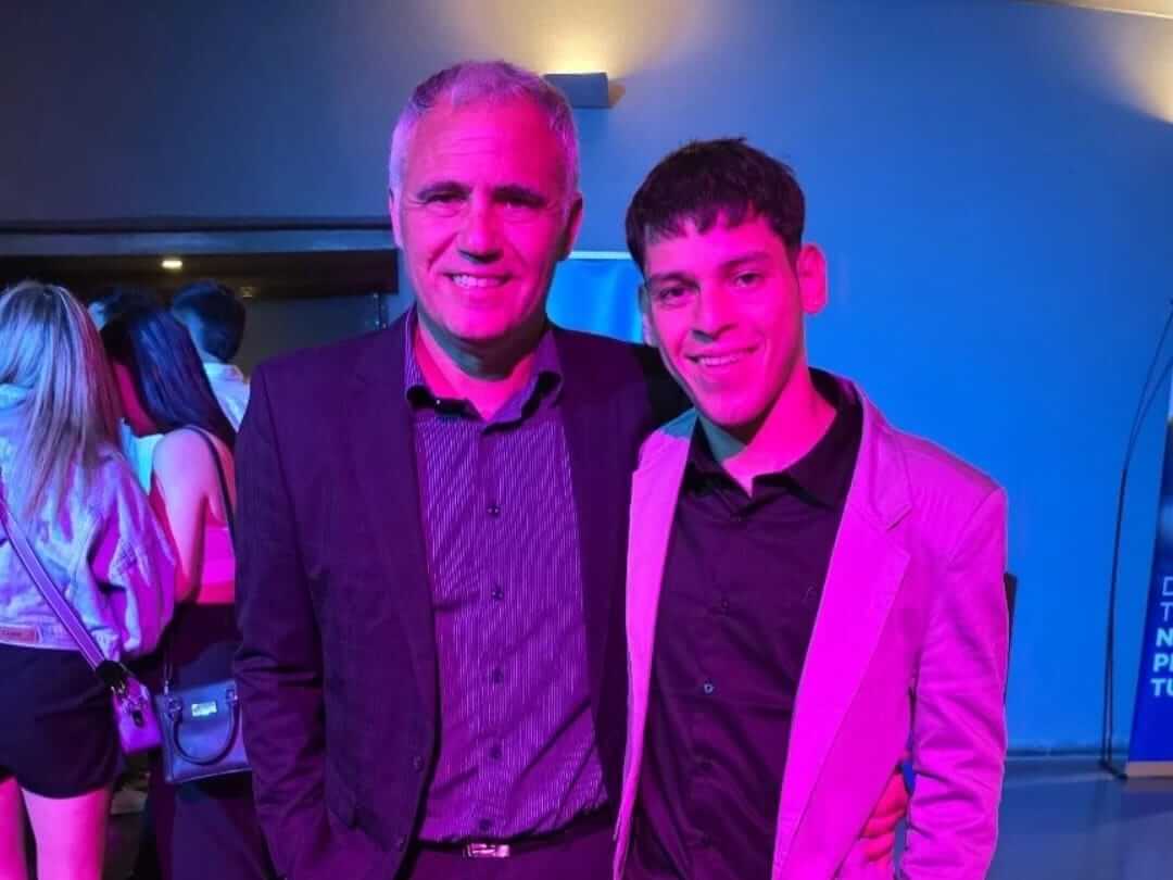 Alexis Chávez fue reconocido en los premios Olimpia 2024 • Diario Núcleo