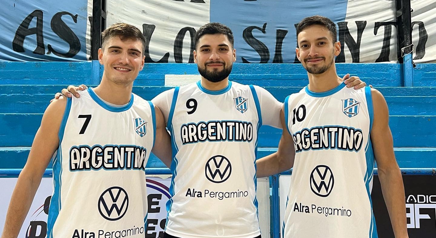 Levato, González y García Cano, refuerzos de nivel para Argentino