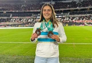 Julia Riera fue reconocida por todo el “Monumental” • Diario Núcleo