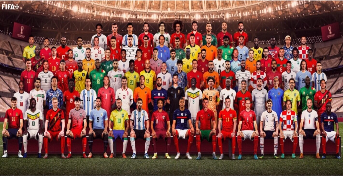 Estos son los 32 planteles que buscarán la Copa del Mundo