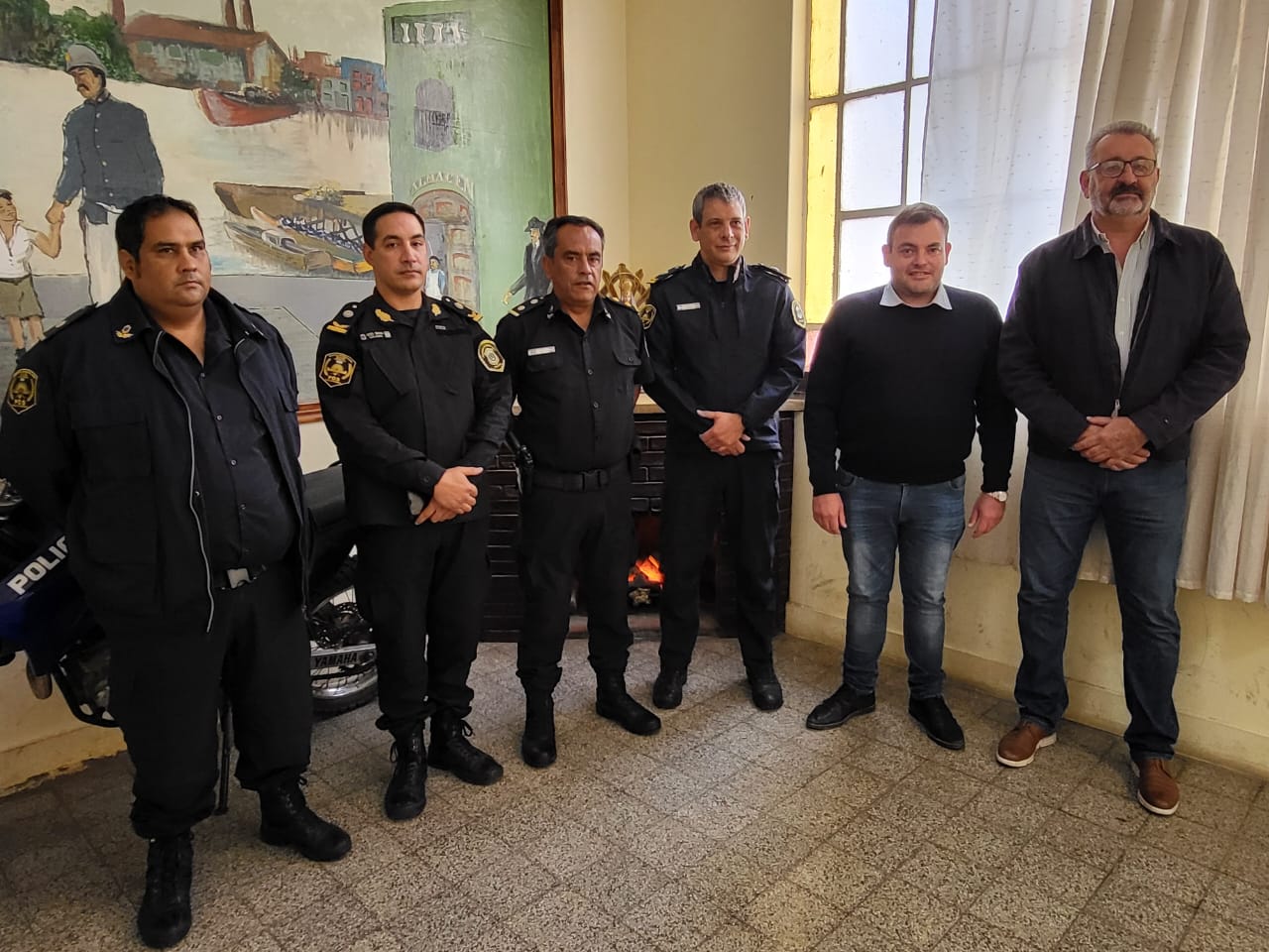 Fue presentado en Rojas el nuevo comisario • Diario Núcleo